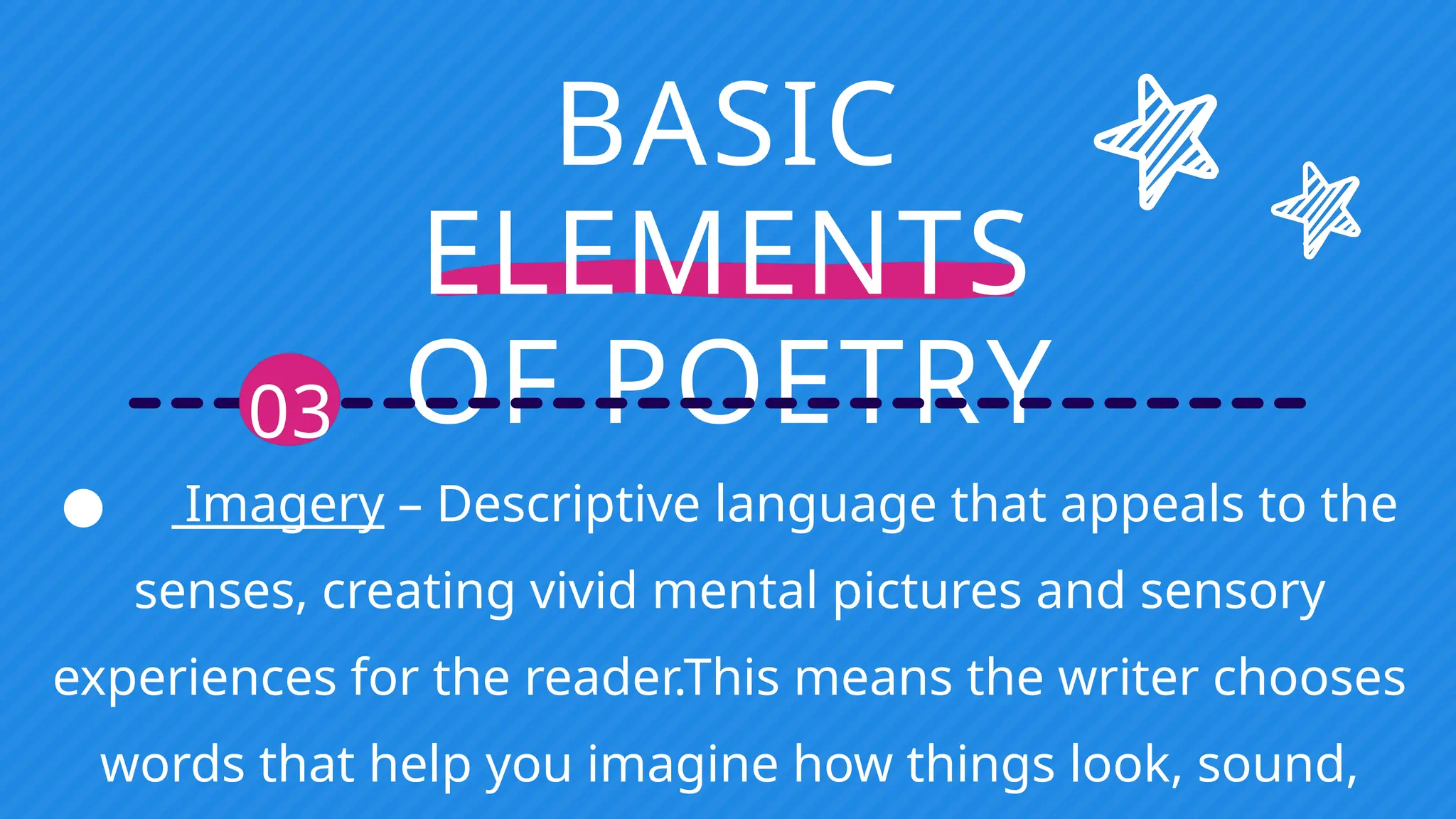 Basic Elements of Poetry English Grade 7 | PPTX