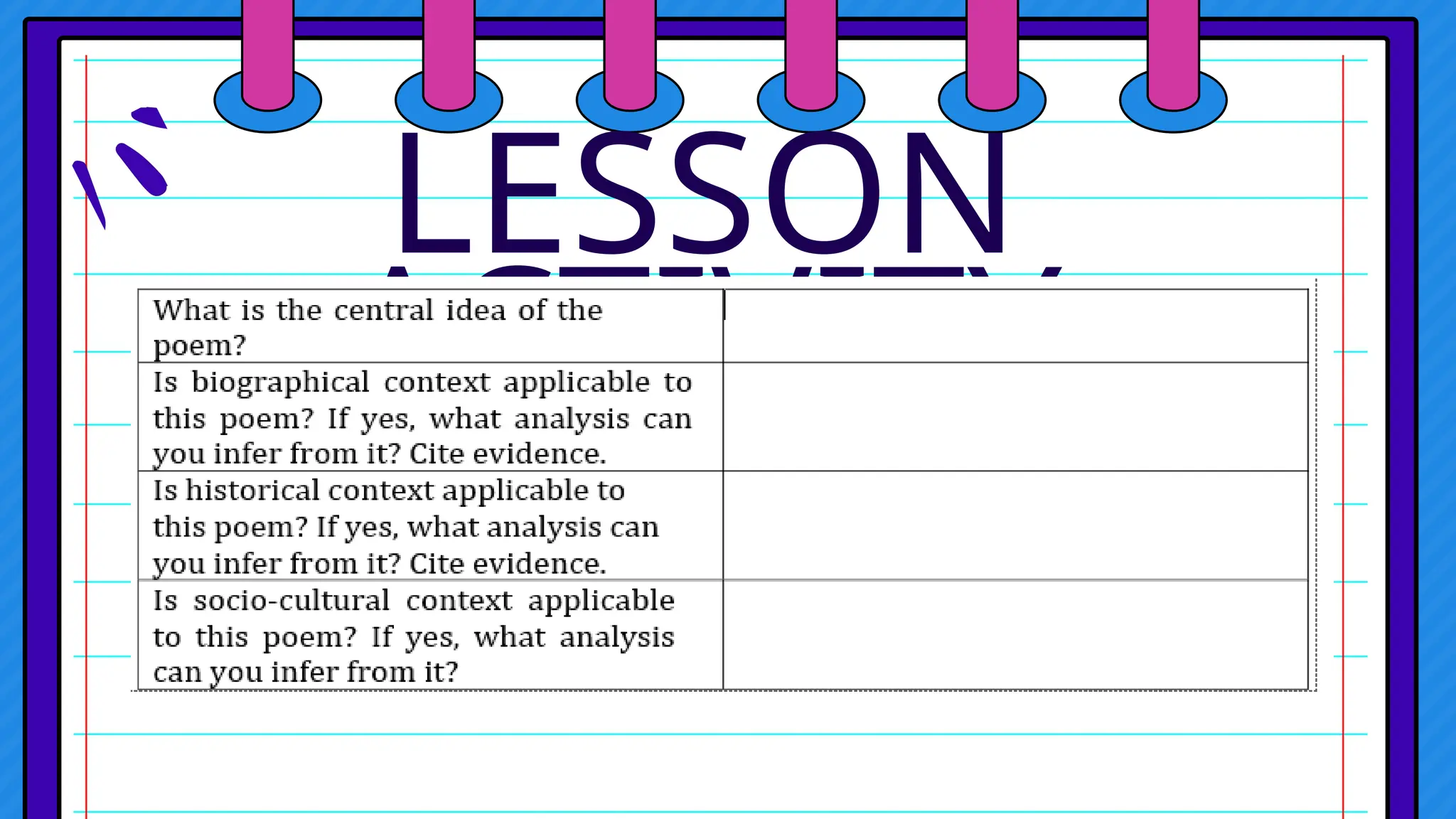 Basic Elements of Poetry English Grade 7 | PPTX