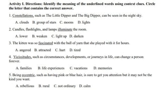 English 8 - Lesson 1.pptx for discussion | PPTX