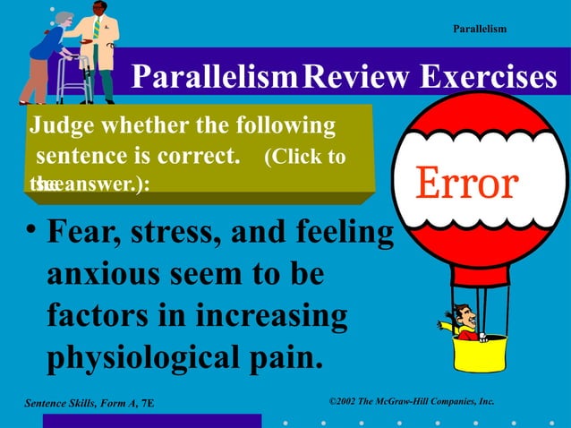 English 8 - Parallel Structure ENG. pptx | PPTX