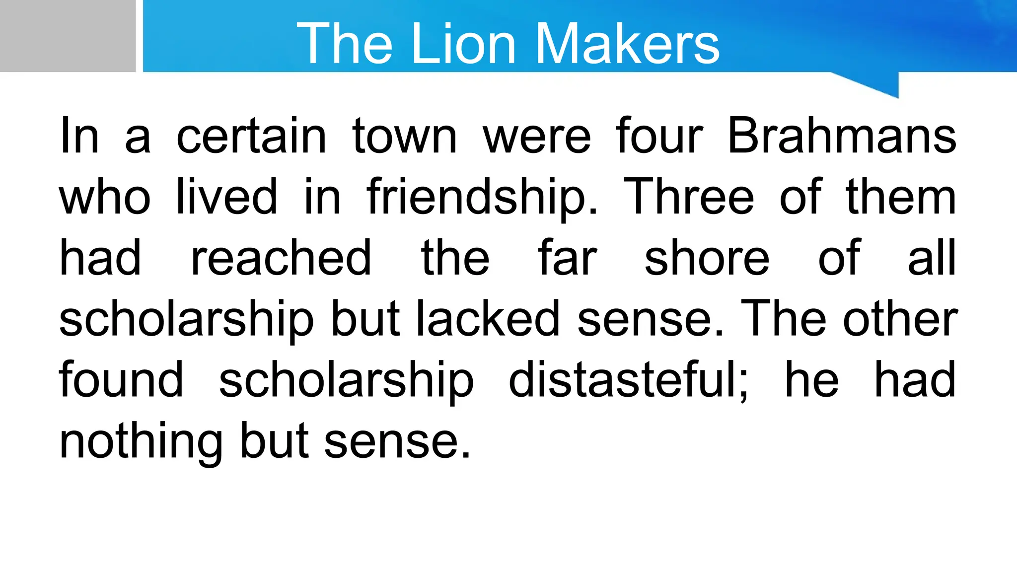 English 8 1st Q- The Lion Makers English.pptx
