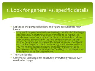 English 83 r – topic & main idea | PPT