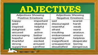 Using adjective positive and Negative for Emotional response | PDF