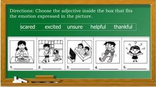 Using adjective positive and Negative for Emotional response | PDF
