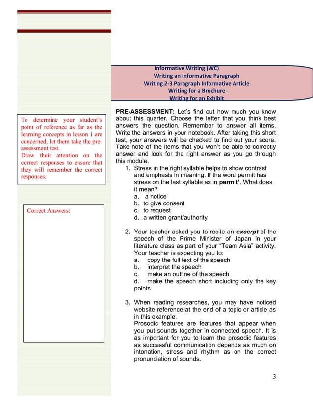 English 8 learning module quarter 1 | DOC