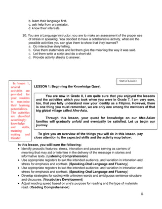 English 8 learning module quarter 1 | DOC