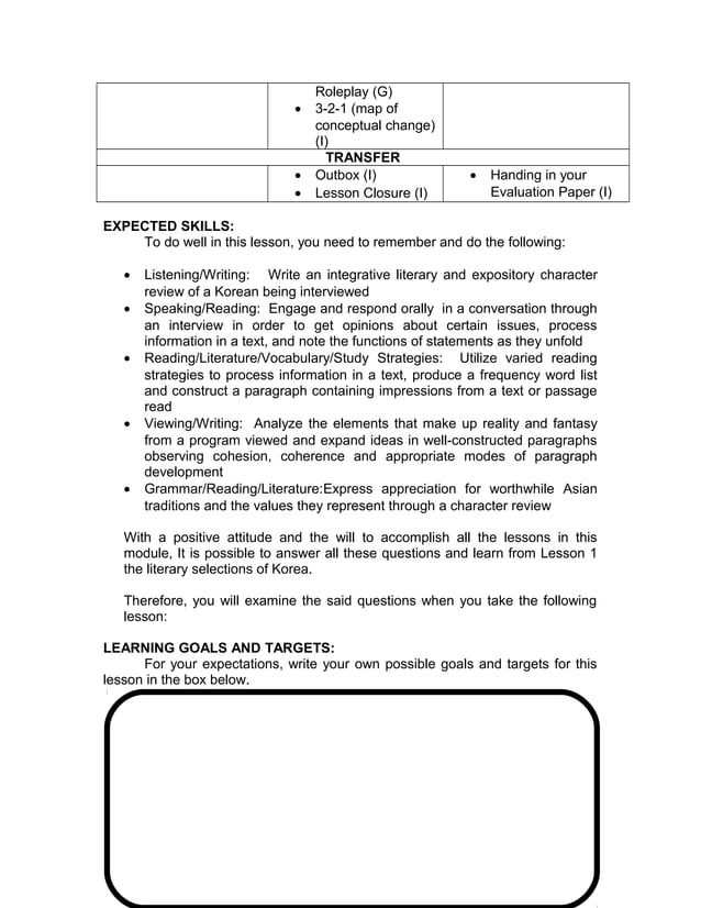English 8 learning module quarter 3 | PDF