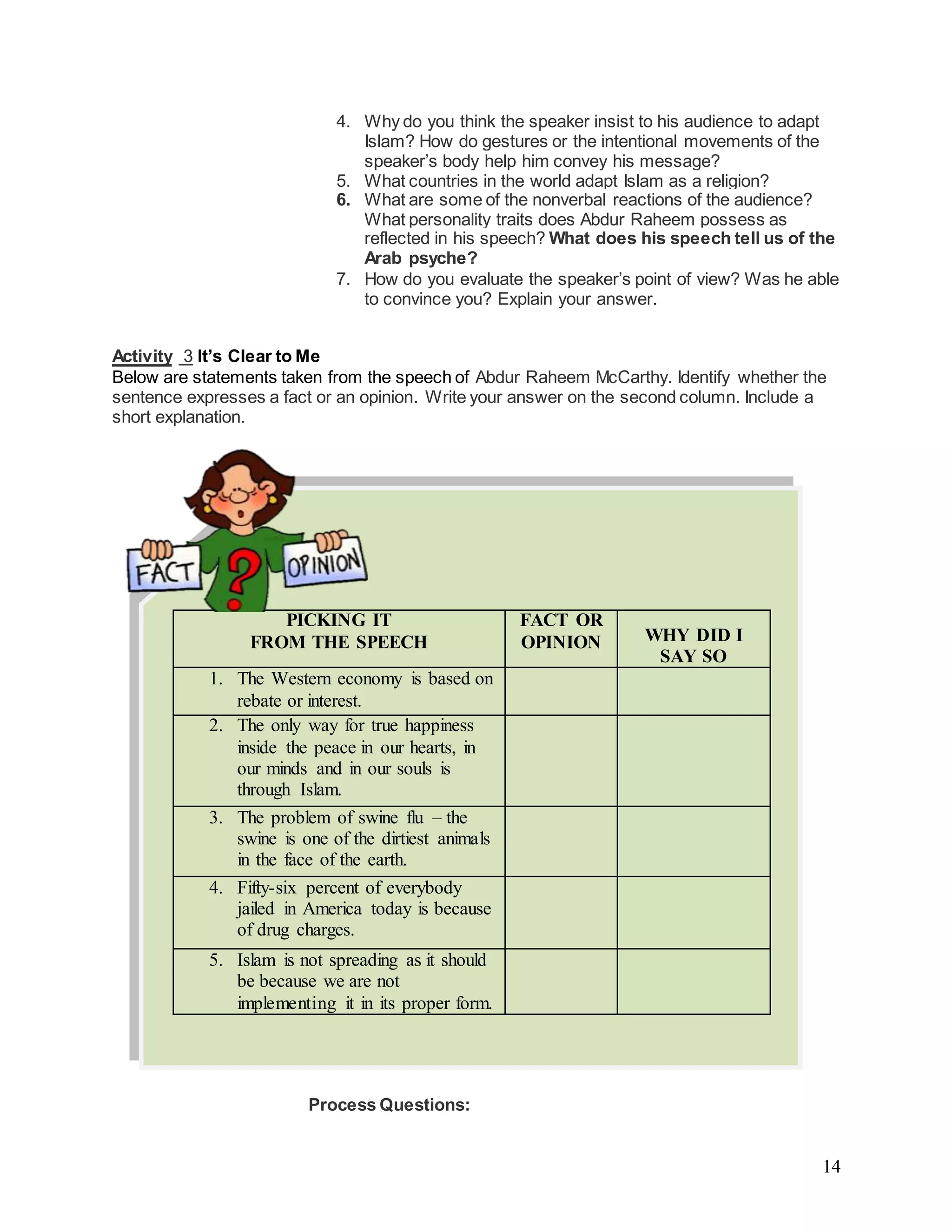 English 8 learning module quarter 3 lesson 3 | DOCX
