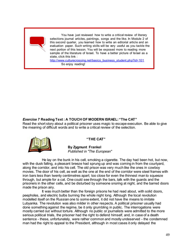 English 8 learning module quarter 3 lesson 3 | DOCX