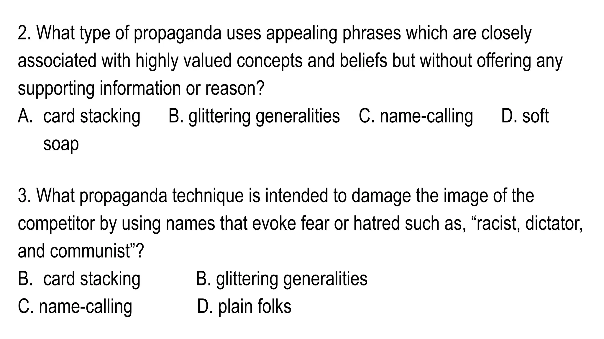 English 8 Quarter 3 Week 2 Lesson Propaganda Techniques.pptx