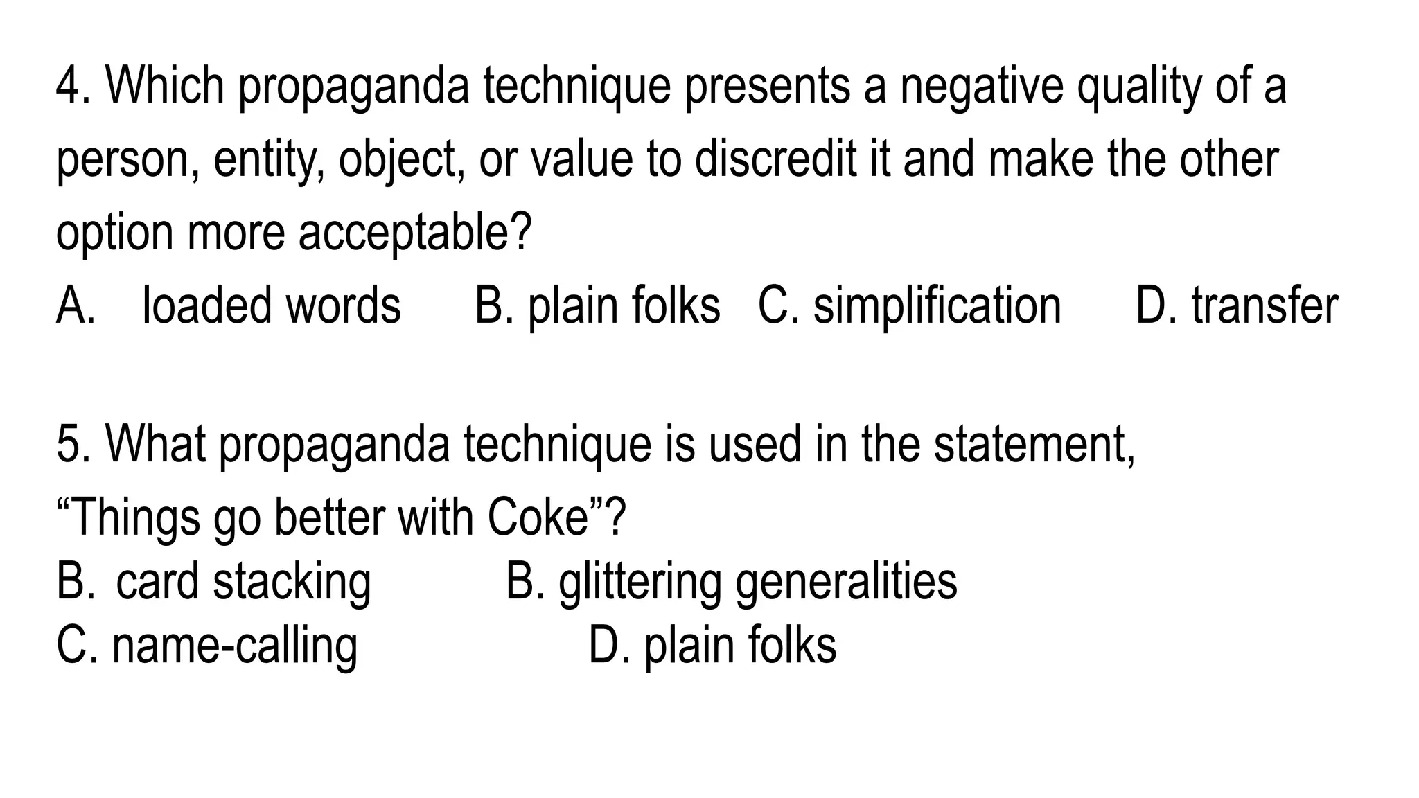 English 8 Quarter 3 Week 2 Lesson Propaganda Techniques.pptx