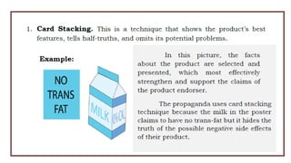 English 8 Quarter 3 Week 2 Lesson Propaganda Techniques.pptx