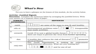 english 8 quarter four week one learning | PPTX