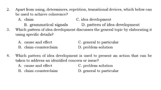 english 8 quarter four week one learning | PPTX