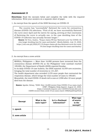 English8_Q4_Module 2_Expanding the Content of an Outline Using Notes ...
