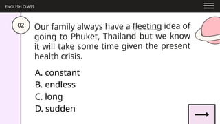 English - Grade 8 - Quarter 1 - Module 1.pptx | Science