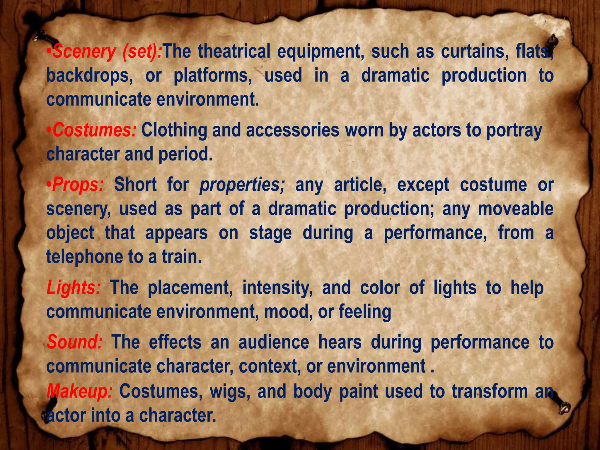DRAMA powerpoint presentation. | PPTX