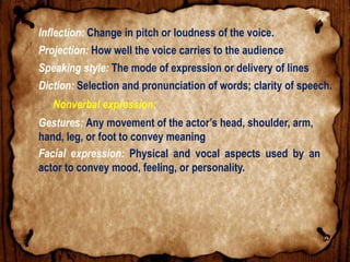 DRAMA powerpoint presentation. | PPTX