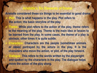 DRAMA powerpoint presentation. | PPTX