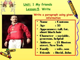 English 8 unit 1 lesson 5 | PPT