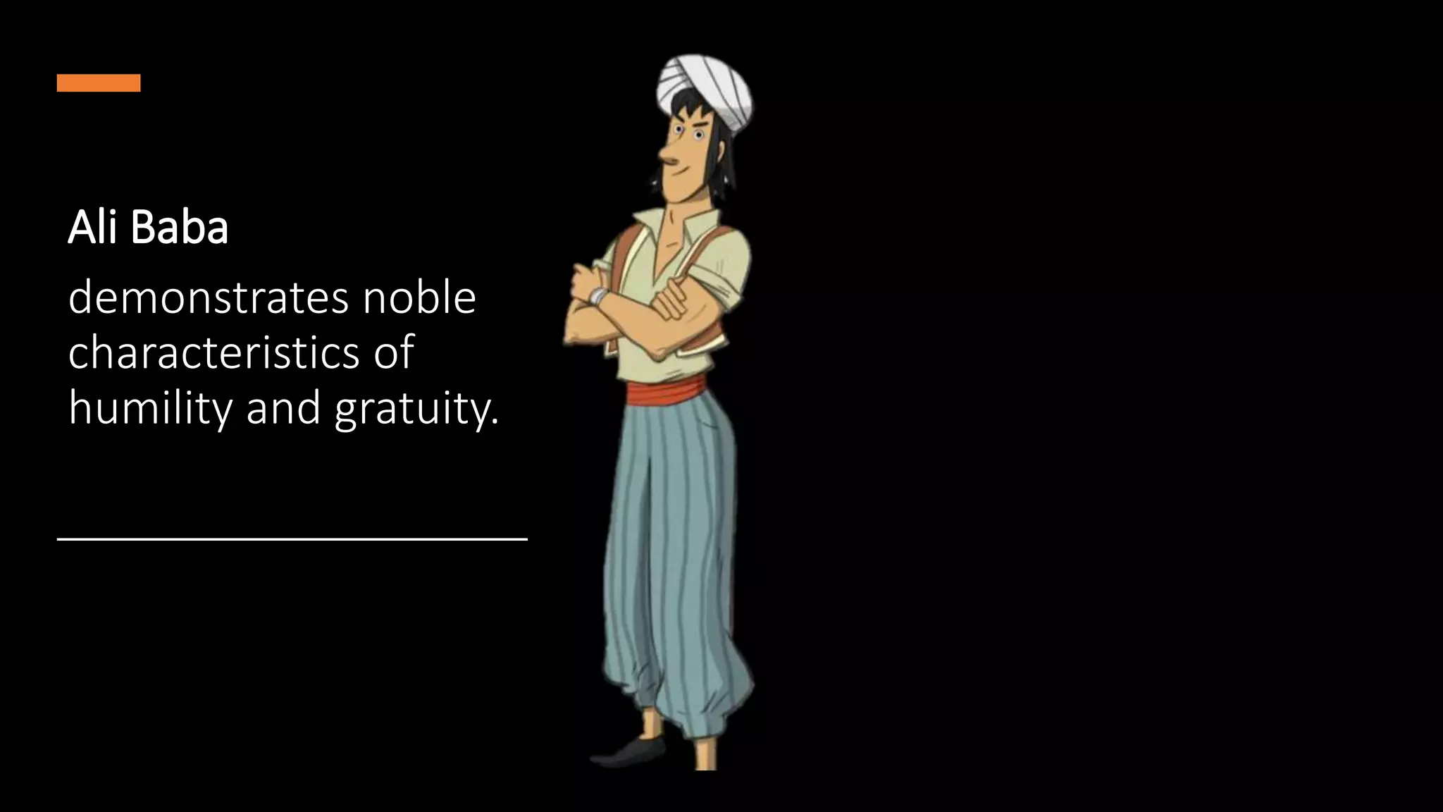 Alibaba and the Forty Thieves (with animation; Office 365) | PPTX