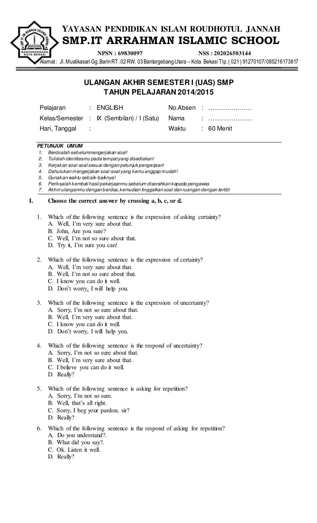 English 9