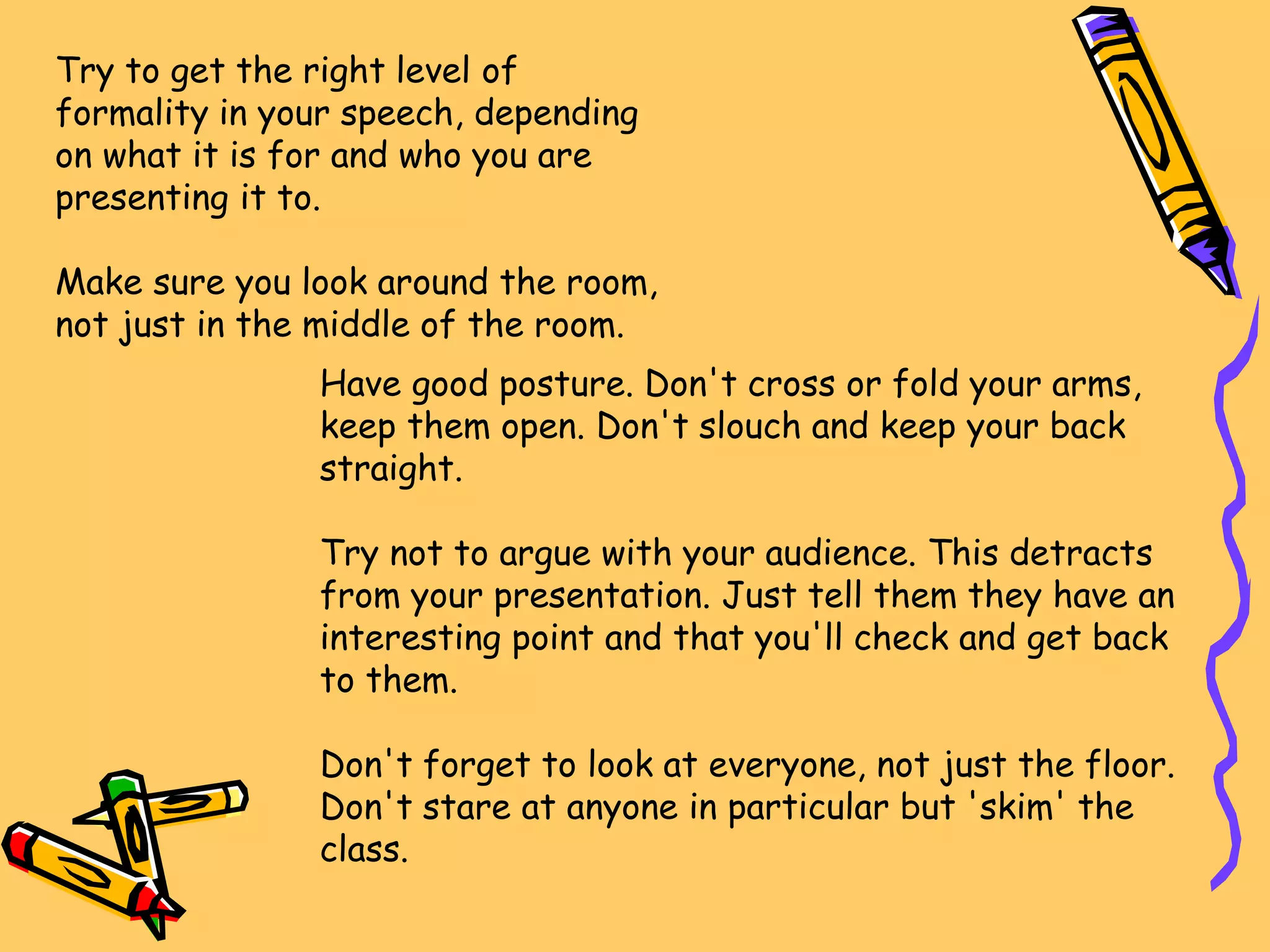 How to Report In-front of a Class | PPTX