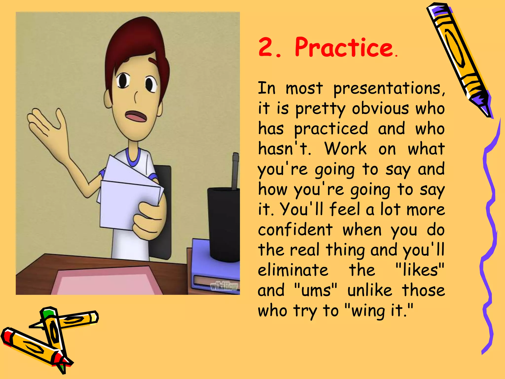 How to Report In-front of a Class | PPTX