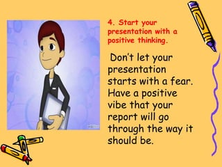 How to Report In-front of a Class | PPTX