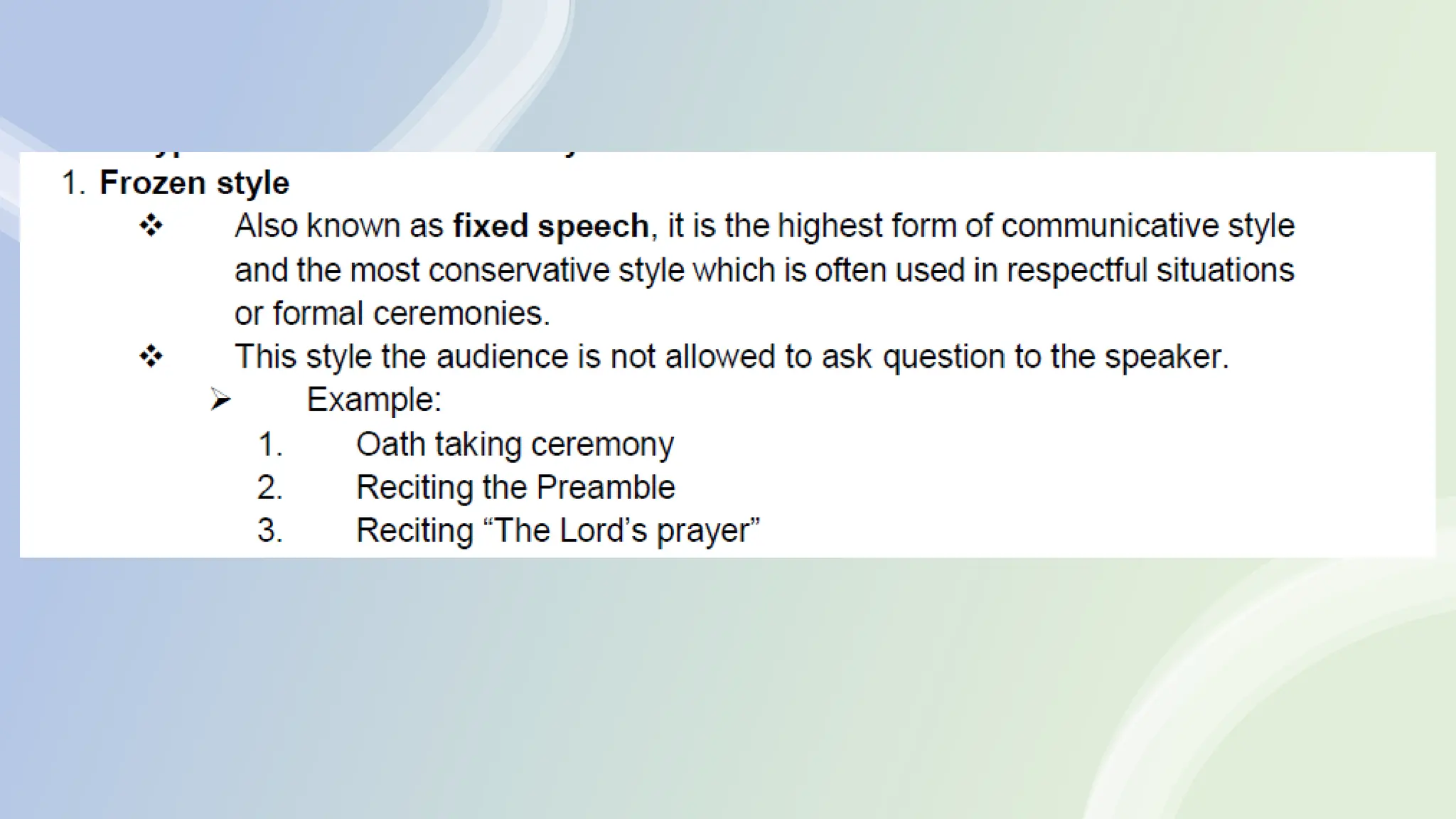 Grade 9 English Lesson: Communicative Styles | PPTX