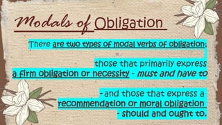 English 9 Quarter 1 Expressing permission, obligation, and prohibition ...