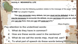English 9 Quarter 1 Expressing permission, obligation, and prohibition ...