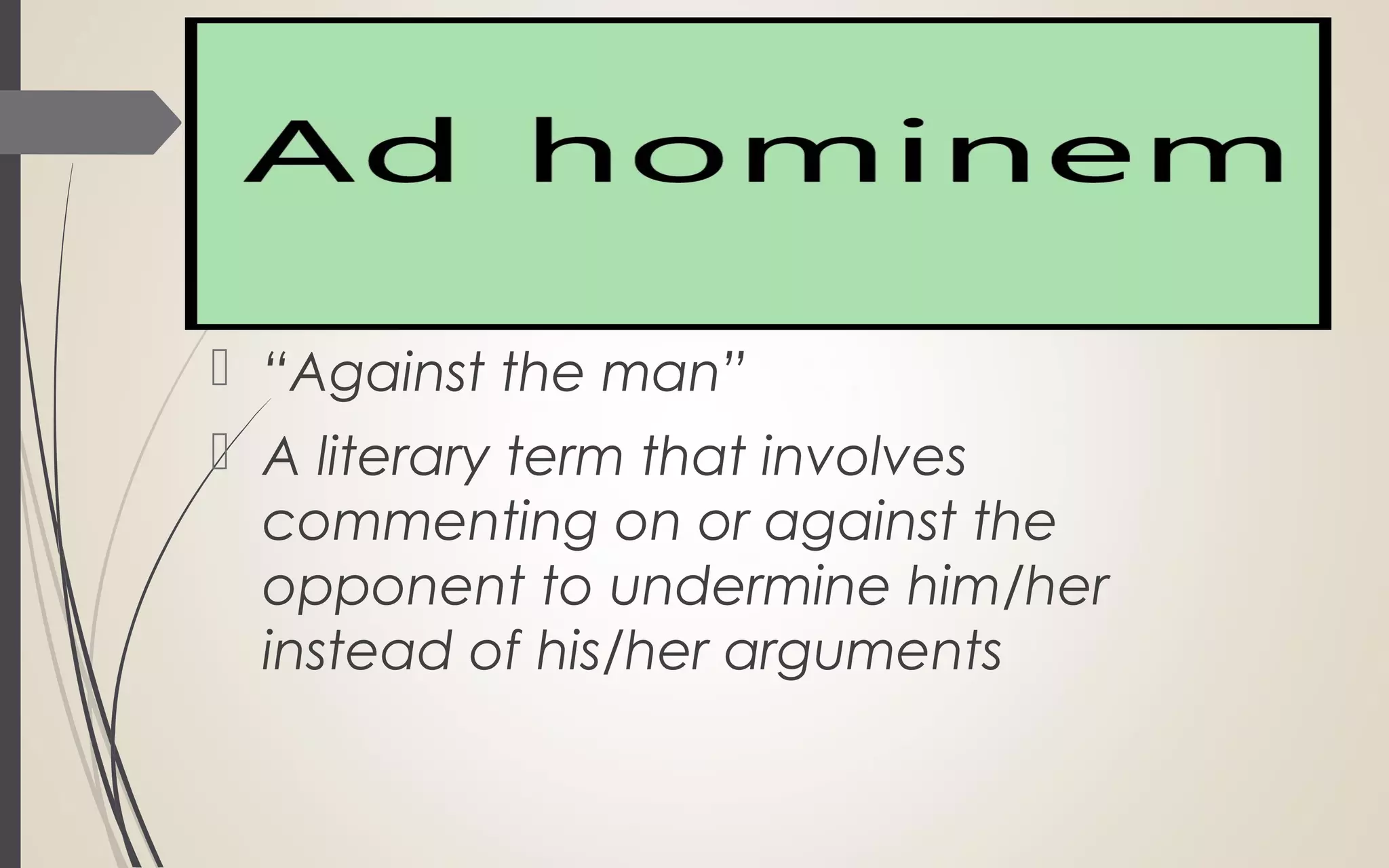 English 9 - Literary Devices | PPT