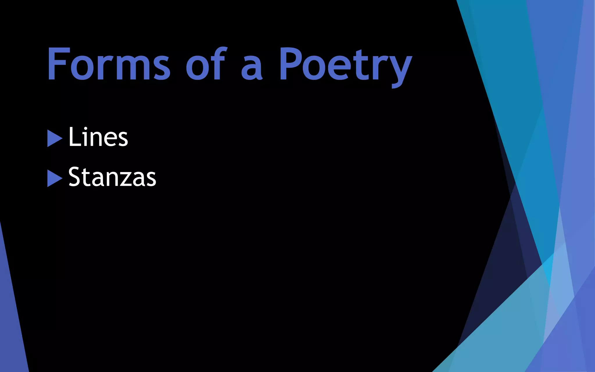 English 9 - Poetry | PPTX