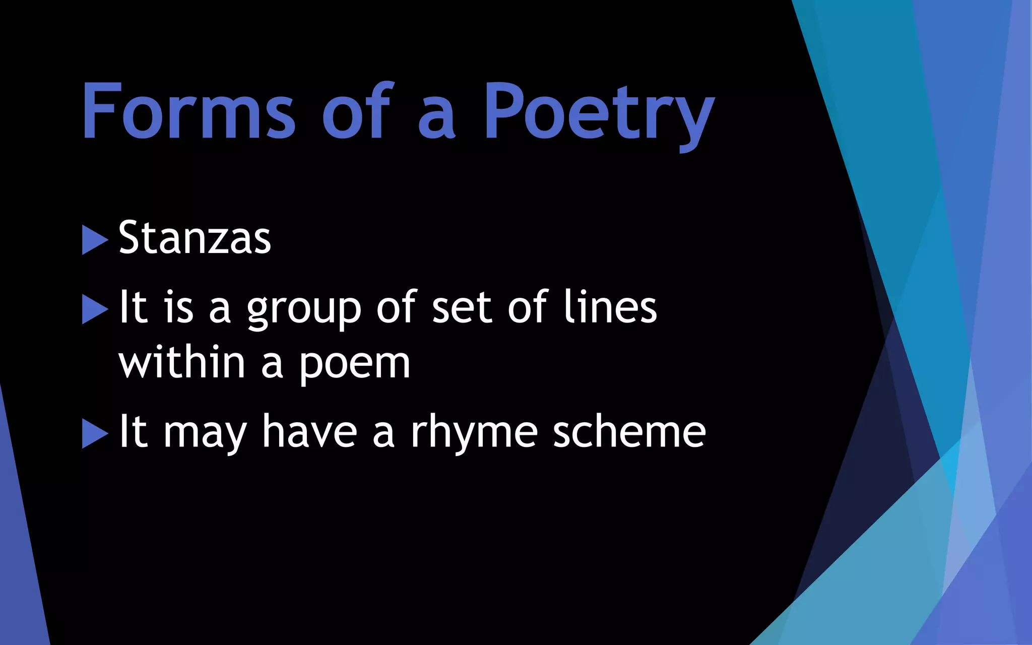 English 9 - Poetry | PPTX