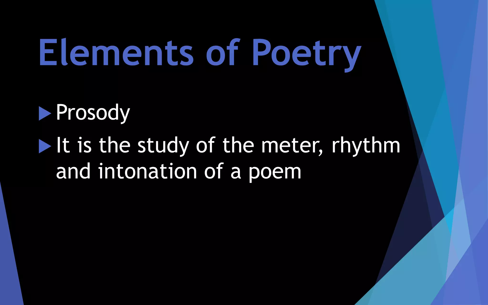 English 9 - Poetry | PPTX