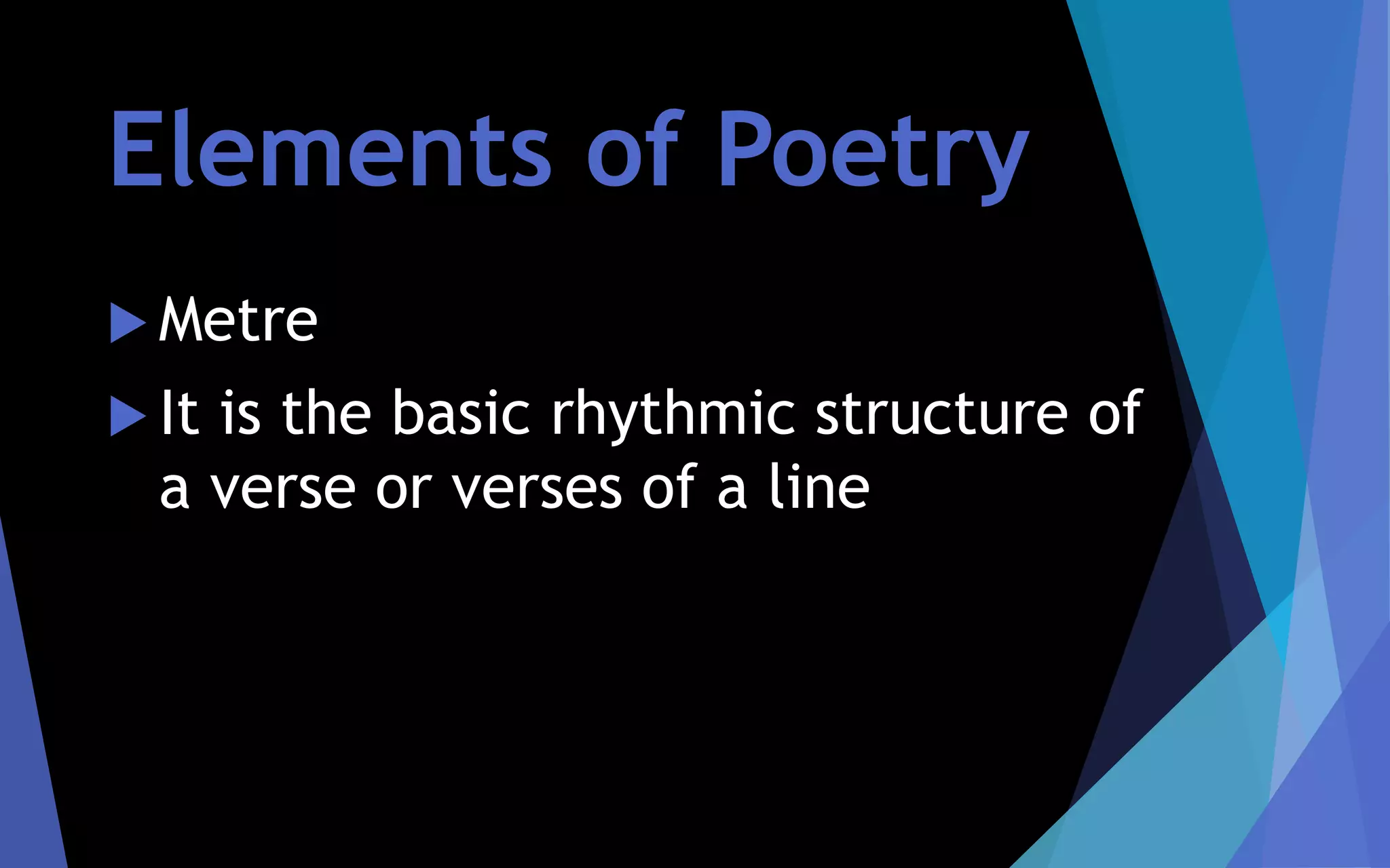 English 9 - Poetry | PPTX