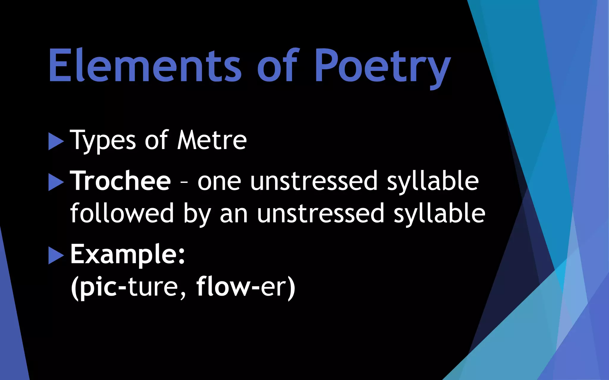 English 9 - Poetry | PPTX