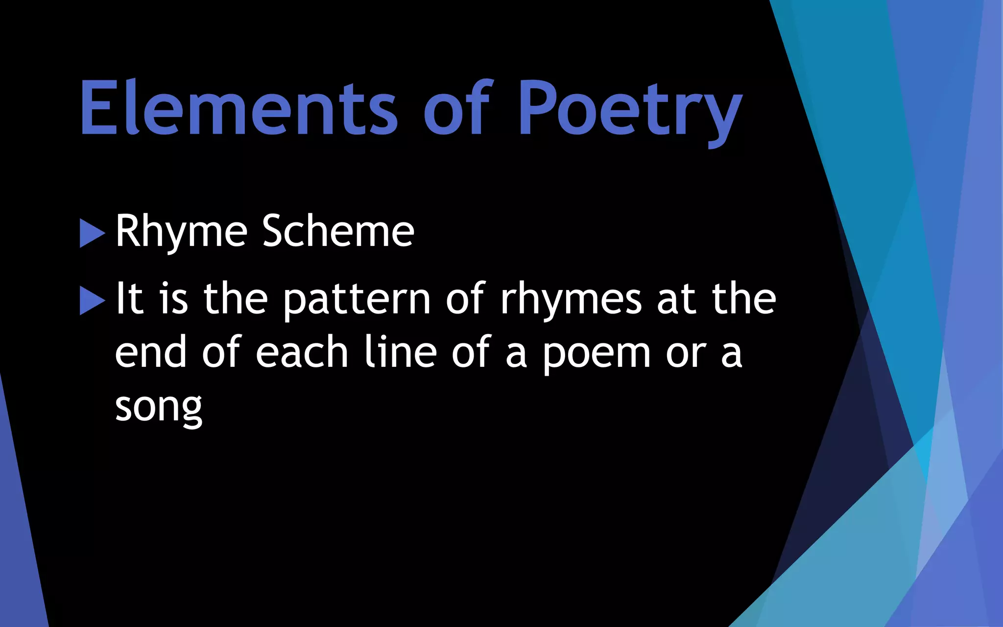 English 9 - Poetry | PPTX