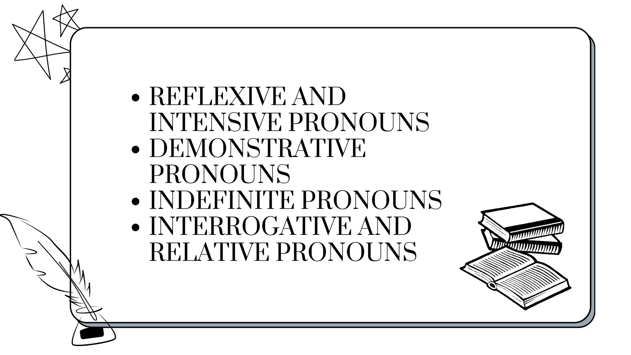 ENGLISH 9 - PRONOUNS, EIGHT PARTS OF SPEECH | PDF