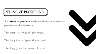 ENGLISH 9 - PRONOUNS, EIGHT PARTS OF SPEECH | PPT
