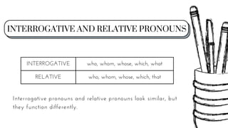 ENGLISH 9 - PRONOUNS, EIGHT PARTS OF SPEECH | PDF