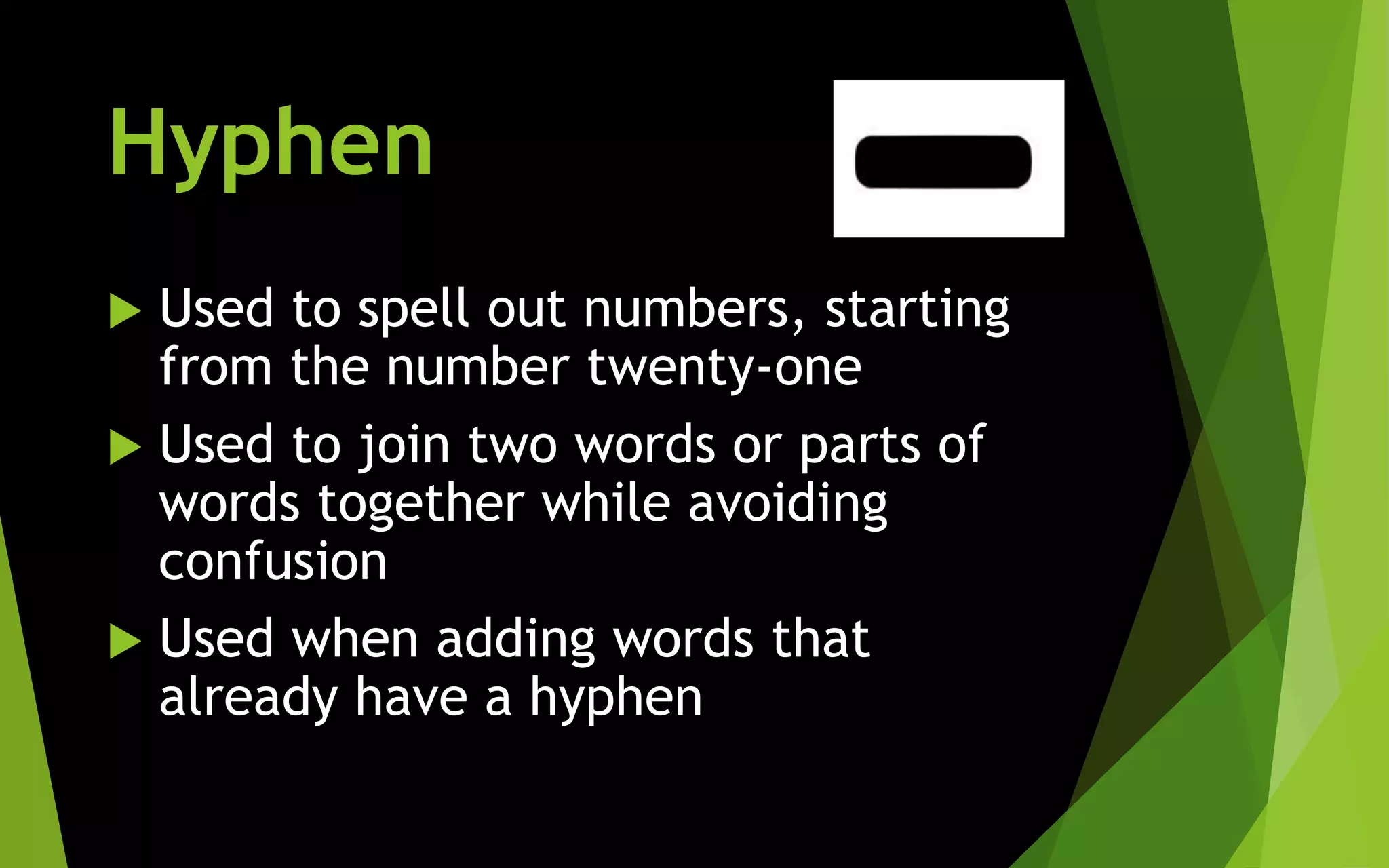 English 9 - Punctuation Marks | PPTX