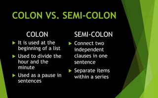 English 9 - Punctuation Marks | PPTX