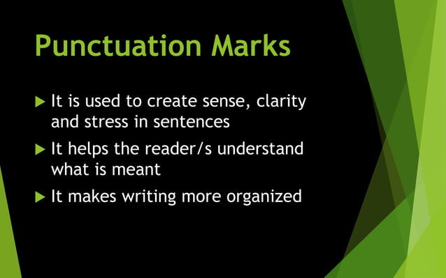 English 9 - Punctuation Marks | PPTX
