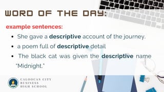 ENGLISH 9 - Q4 Descriptive Words PT. 1.pdf