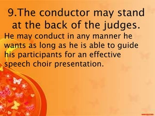 English 9 - Speech Choir definition, elements and tips.pptx