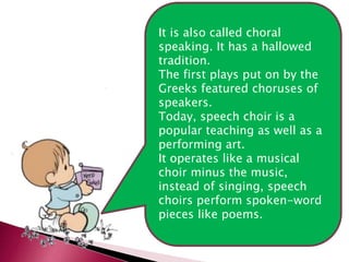 English 9 - Speech Choir definition, elements and tips.pptx