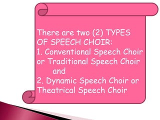 English 9 - Speech Choir definition, elements and tips.pptx
