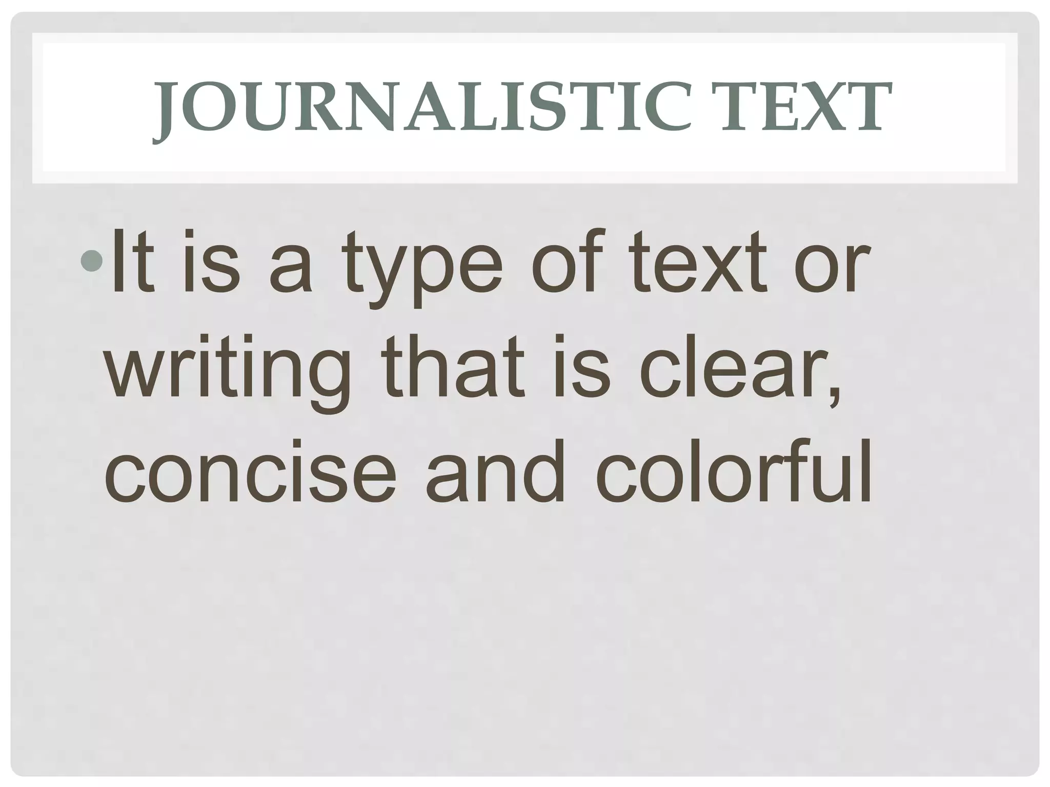 English 9 - Text Types | PPTX